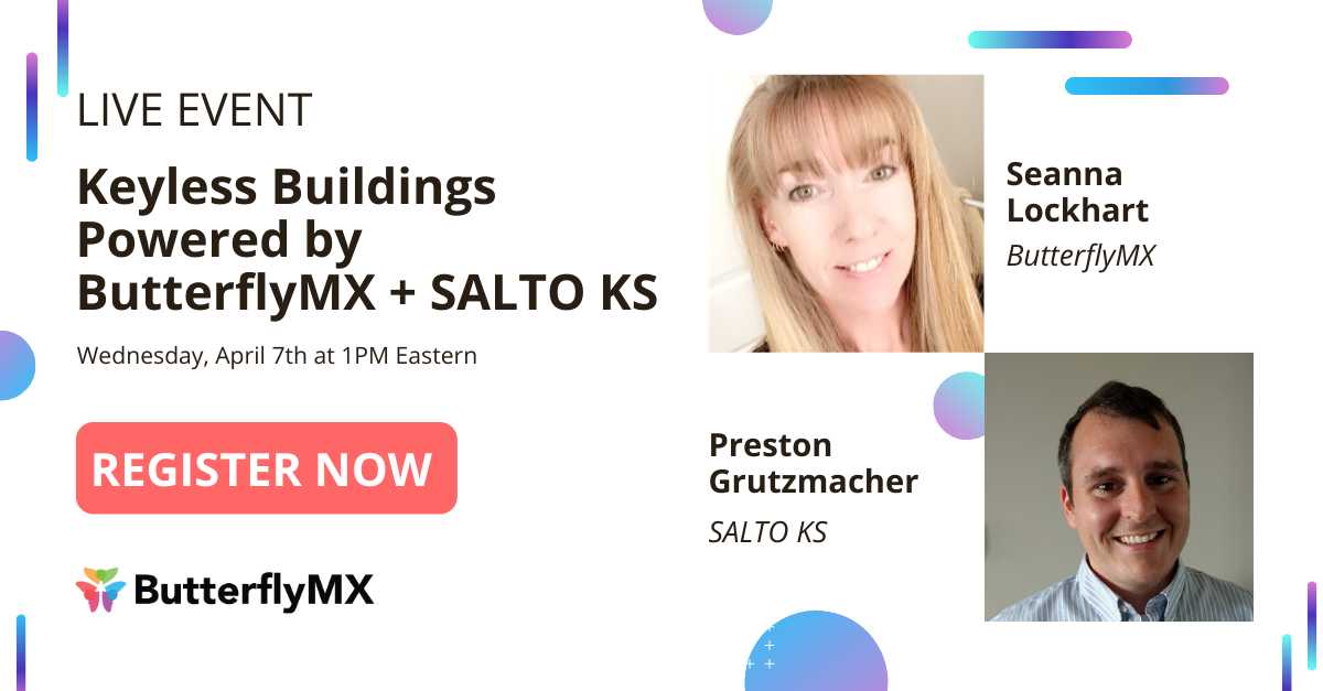 SALTO KS and ButterflyMX Integration | Live Event