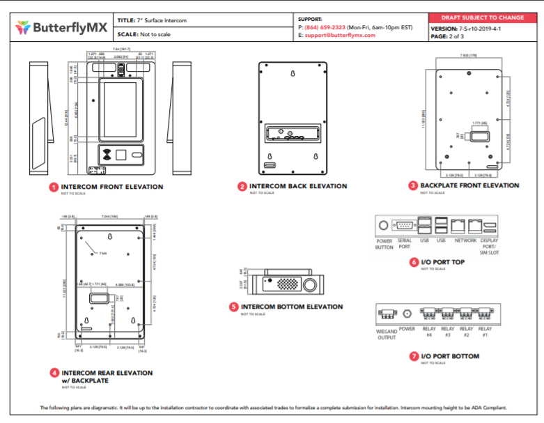 Cut Sheets | ButterflyMX