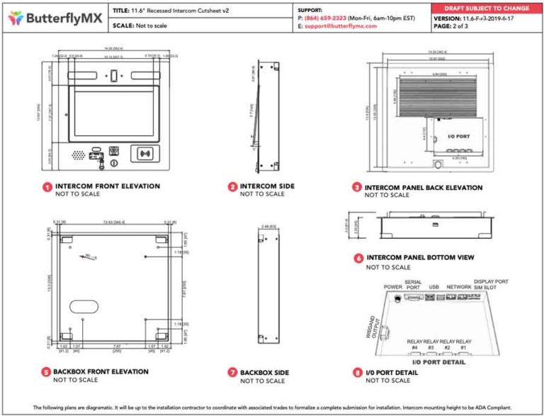 Cut Sheets | ButterflyMX