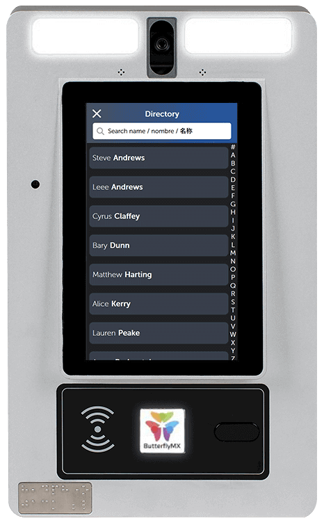 Video Intercoms for Apartment Buildings | ButterflyMX