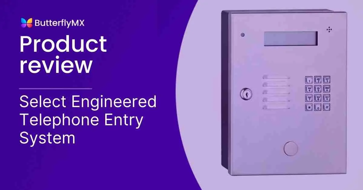 Select Engineered Systems Telephone Entry System Reviews