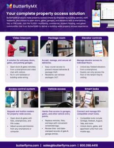 Fact sheets | ButterflyMX