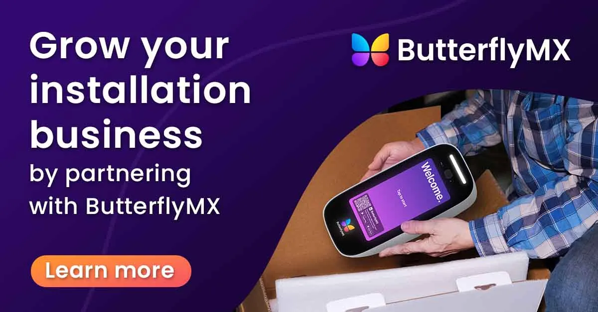 Installer & dealer program | ButterflyMX
