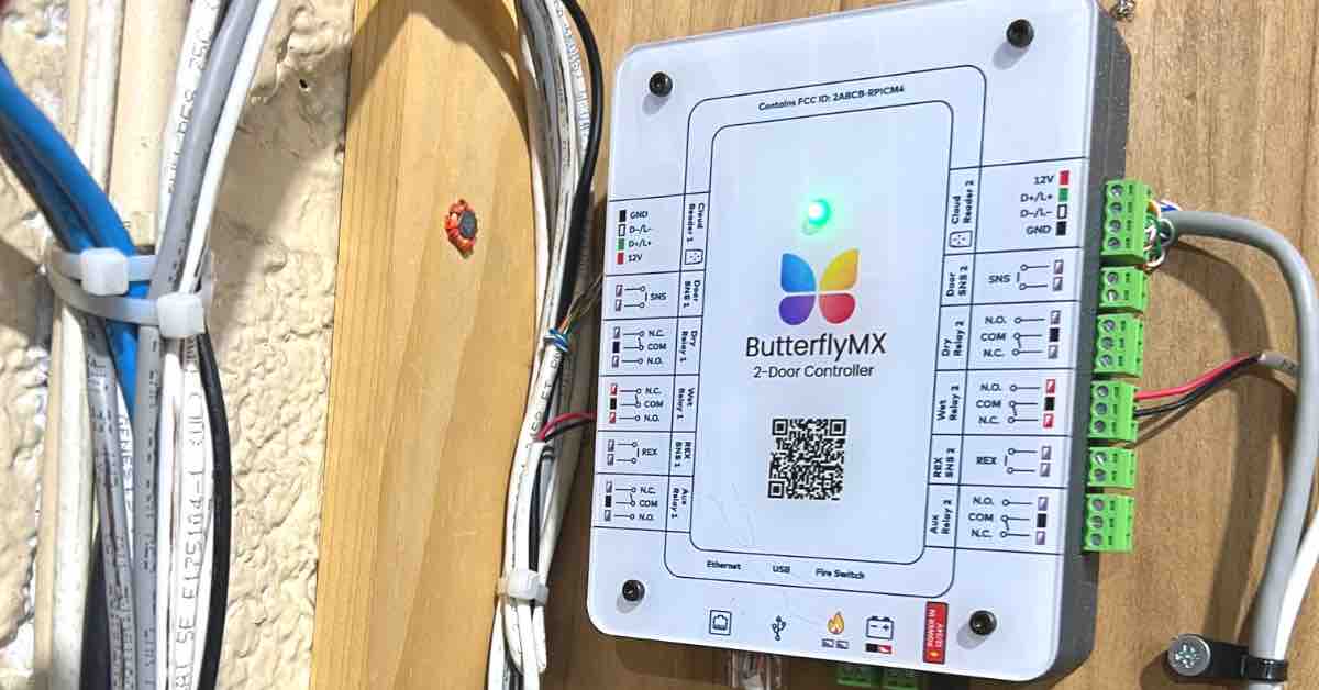 How to Install the ButterflyMX 2-Door Controller