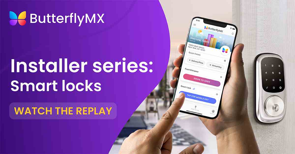 Installer series: smart lock integrations replay