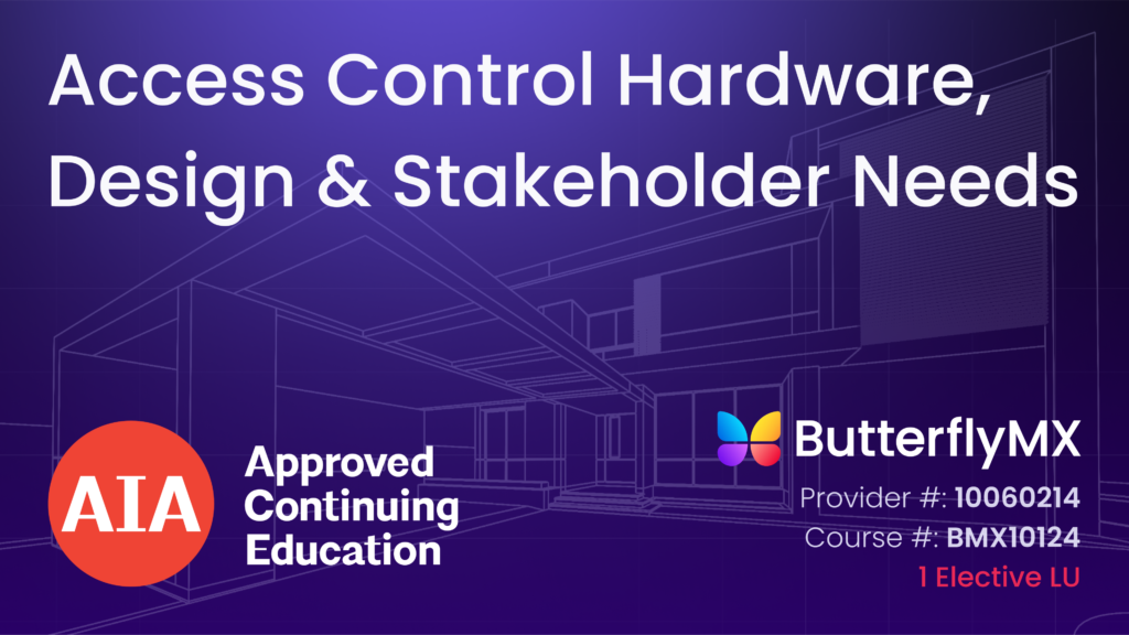 AIA Approved Course on Access Control Hardware